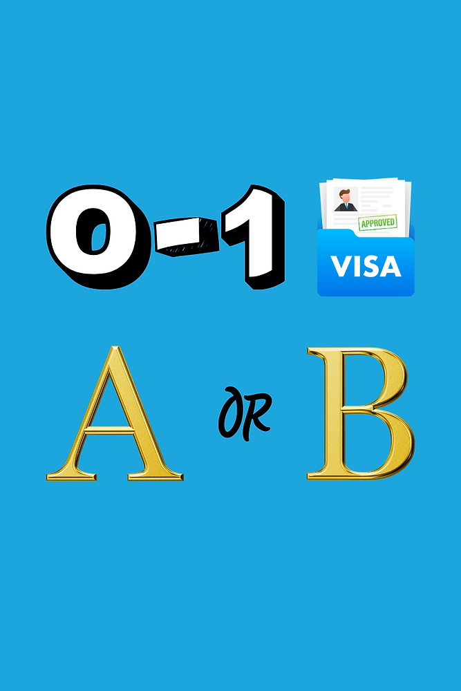 Understanding the Differences Between O-1A and O-1B Visas