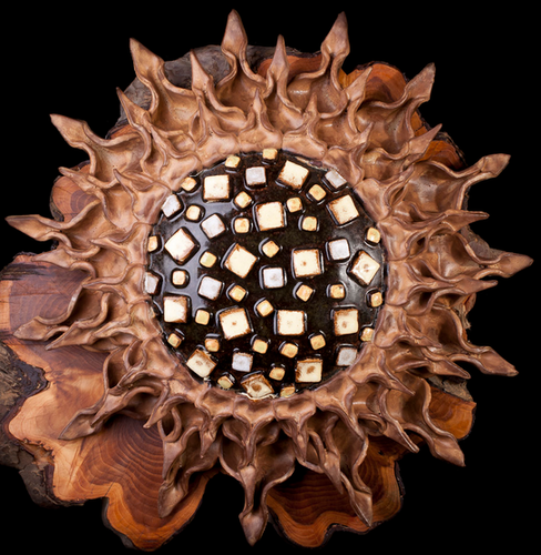 Confetti Premium Deluxe Sunflower | blackcatpottery