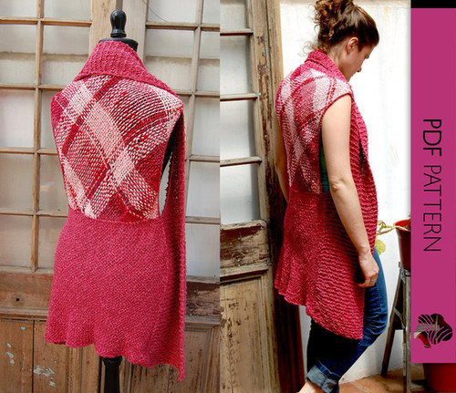 Plaidberry Vest / PDF instant download | ullvuna