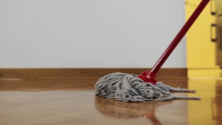 Safety Tips: Damp Mopping