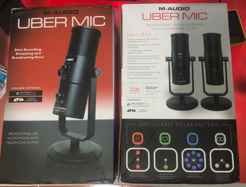 M-Audio Uber Mic | Professional USB Microphone | Equip4Studio Ghana