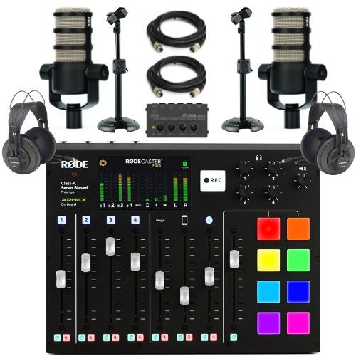 Rodecaster PodCasting Duo Bundle | Equip4Studio Ghana