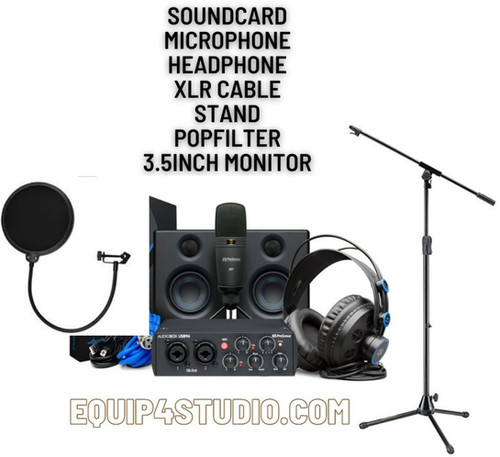 AudioBox Studio Ultimate Bundle Complete Recording Kit with Studio ...