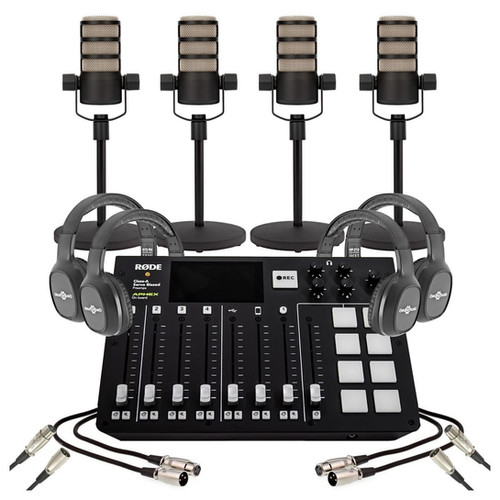 Rode Rodecaster Pro Quad Bundle | Equip4Studio Ghana