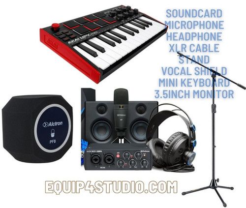 PreSonus Studio Ultimate Bundle with Shield & Stand | Equip4Studio Ghana