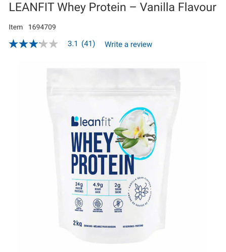 Vanilla Protein powder | Valley Fresh Grocer