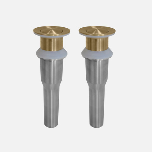 STYLISH POP-UP DRAINS SET VESSEL SINK WITHOUT OVERFLOW D-703G2 ...