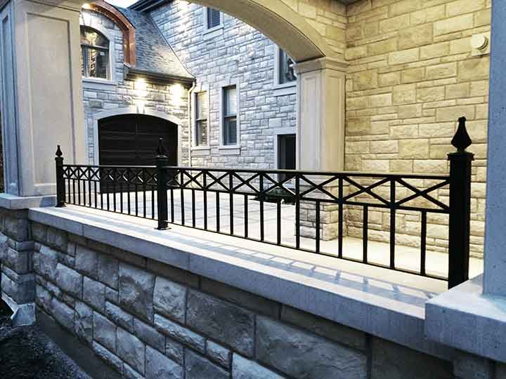 Spanish Ornamental railings, staircases, custom railings, montreal