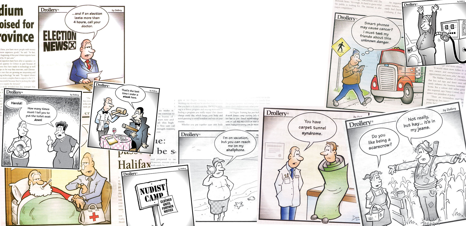 Kevin Dollery Cartoonist | DrollerybyDollery