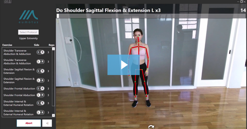 Shoulder Abduction & Adduction AROM & Stability