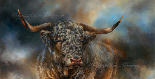 "Grand Kyloe Bull II" | dinaperejogina