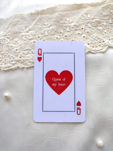 Queen of heart card | P Palettes