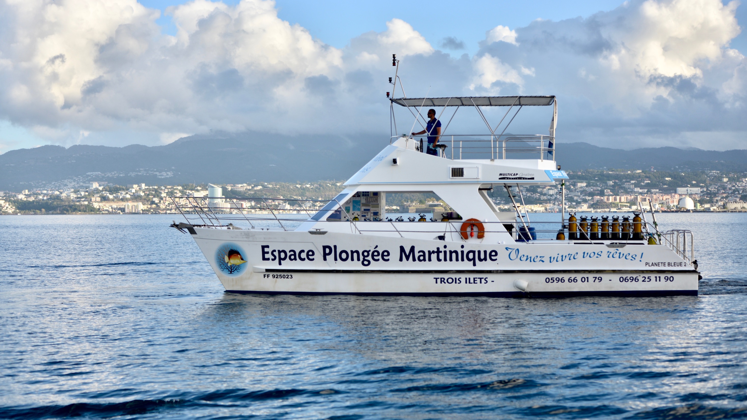 Espace Plongée | Martinique | les bateaux