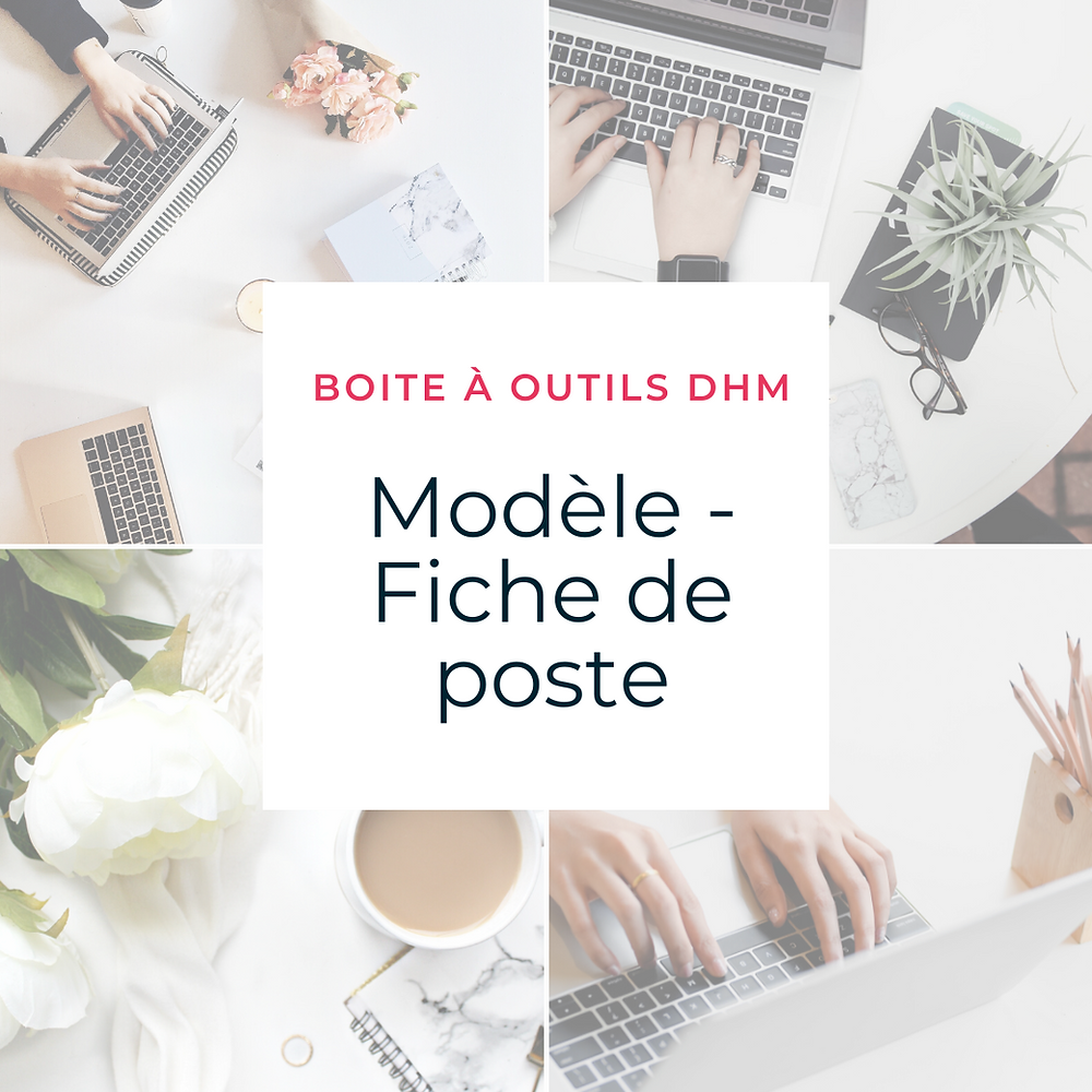 Modèle fiche de poste