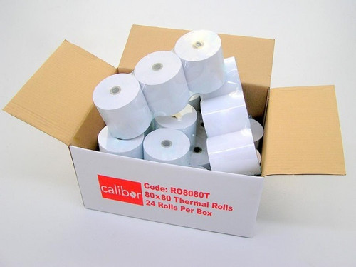 Thermal Rolls 80x80 box of 24 | retailsystemshb