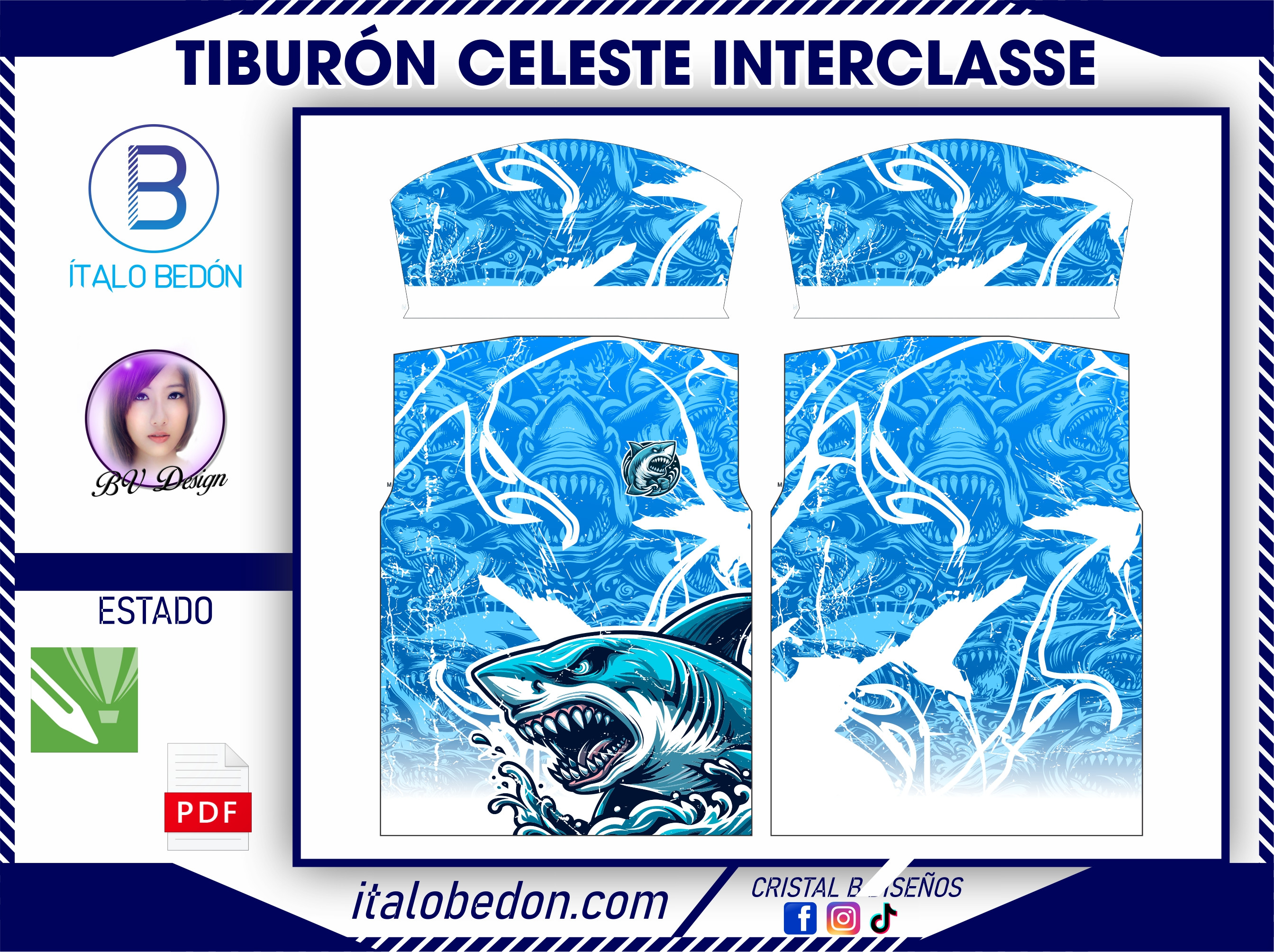 TIBURÓN CELESTE INTERCLASSE 2 2024 | ITALO BEDON