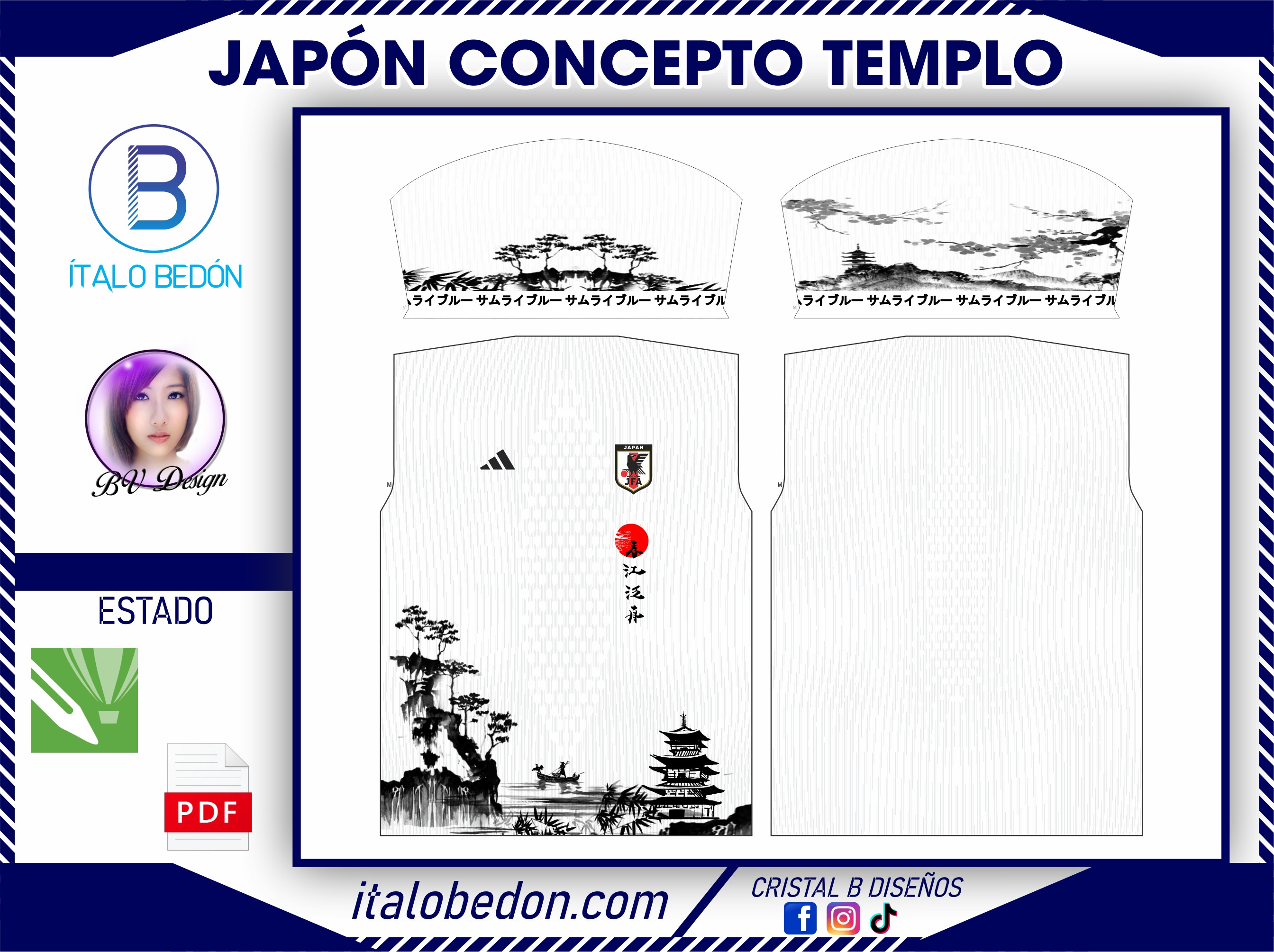 JAPÓN CONCEPTO TEMPLO SAMURAI 2024 | ITALO BEDON