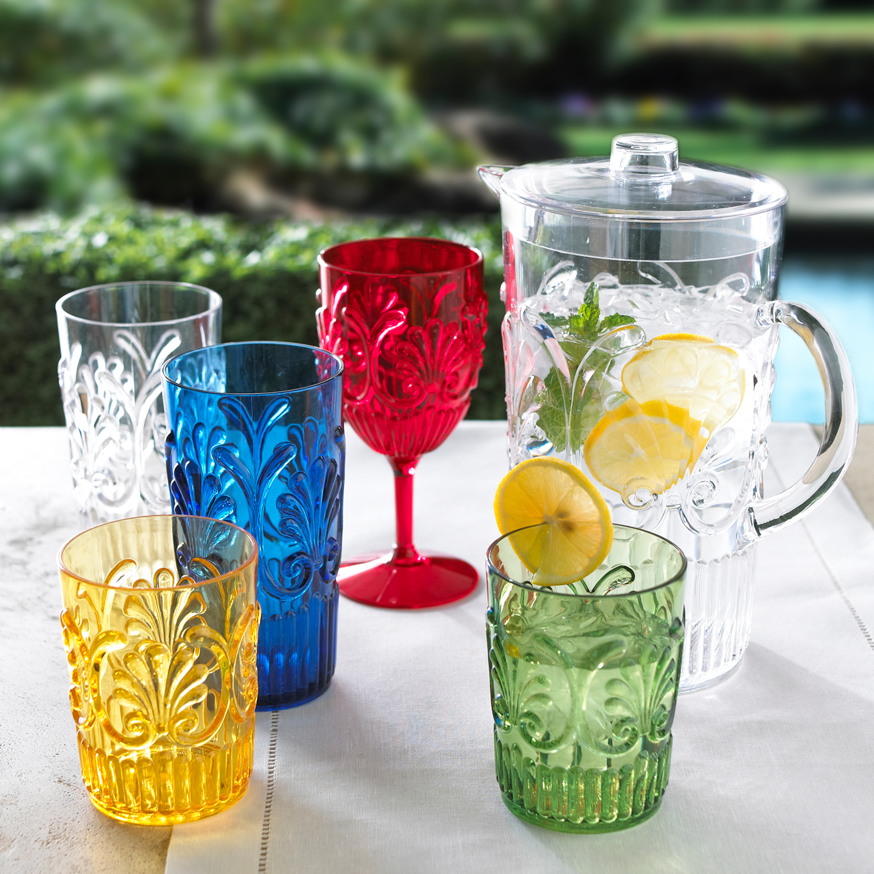 Product Photography Outdoor Glassware