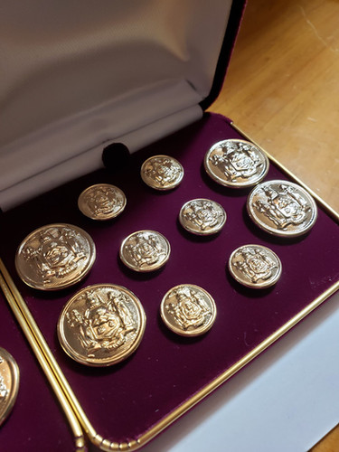 New York State - Buttons (Mirror Finish) | Empire State QM