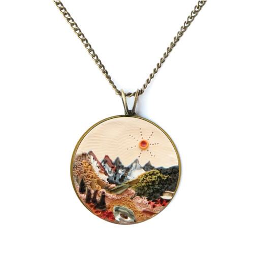 North Cascades National Park Necklace | Earth Clay
