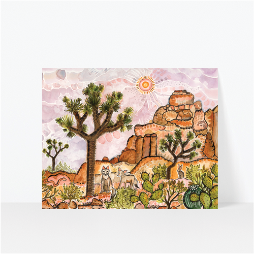 Joshua Tree National Park Art Print | Earth Clay