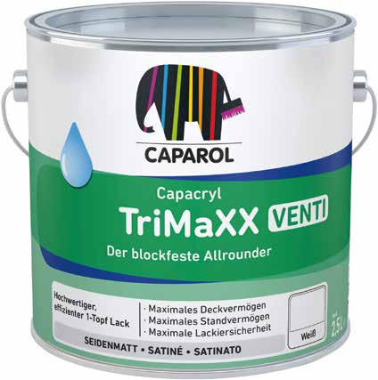 Caparol TriMaxx Vent | Midlands Paints