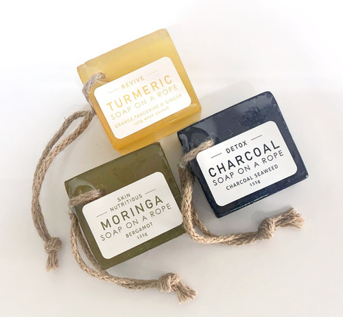 150g Soap on a Rope | Aurora Soaps