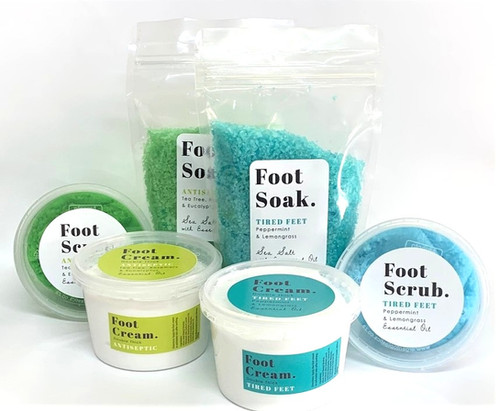 Foot Pamper Range | Aurora Soaps
