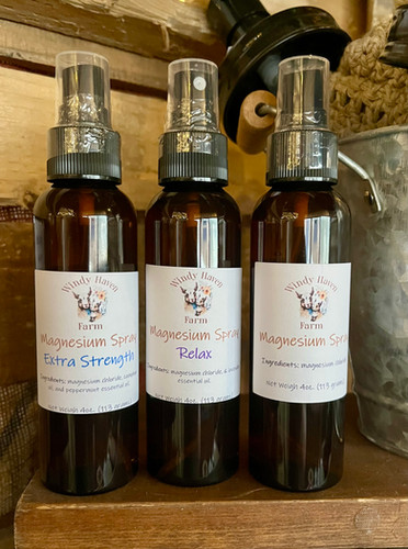 Magnesium Spray | Windy Haven Farm