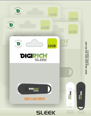 Digirich SLEEK USB Flash Drive | Bell & John Global