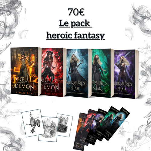 Le pack heroic fantasy ! | Aidan Fox Auteur Le pack heroic fantasy ! | Aidan Fox Auteur