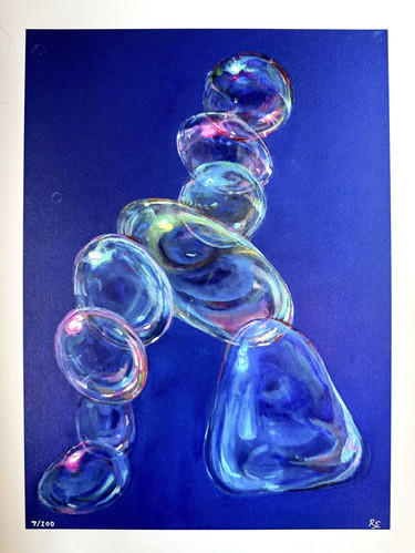 Bubble Being - Limited Edition Print | Rachel Solimeno