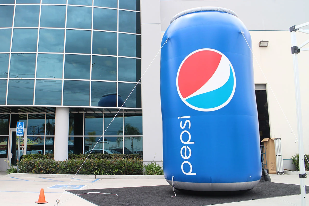 Giant Inflatable Soda Cans | Los Angeles, CA
