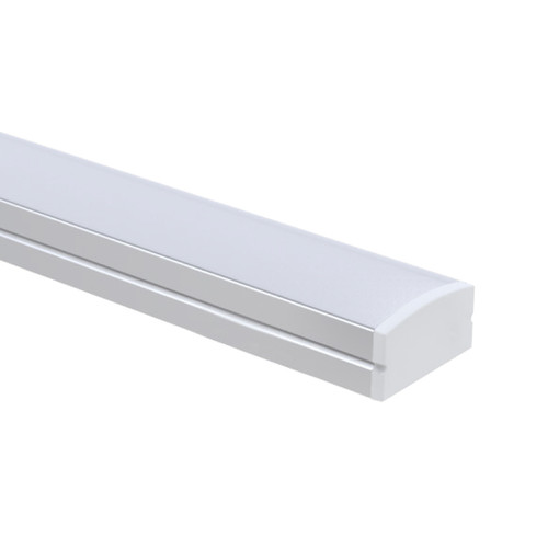 PERFIL LED SLIM DE SOBREPOR D2311 9,6W/M IP20 12VDC | Brilia