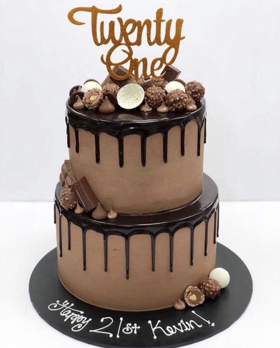 Buttercream Chocolate Fully Loaded Cake | jodybakez