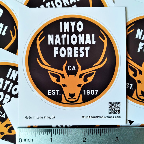 Est. 1907 Inyo National Forest Sticker | stickernstuff