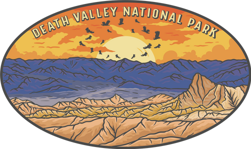Death Valley National Park Sticker | easternsierrasticker