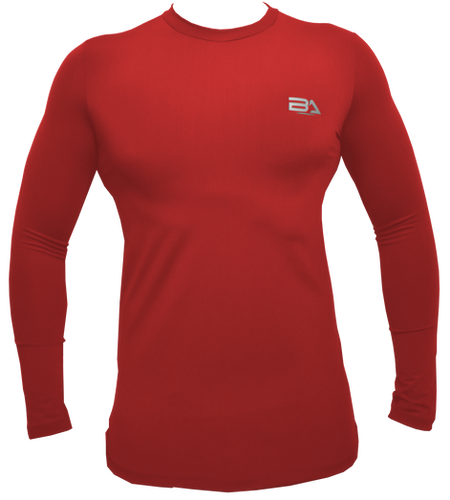 Licra Manga Larga Roja | Body Army Clothing