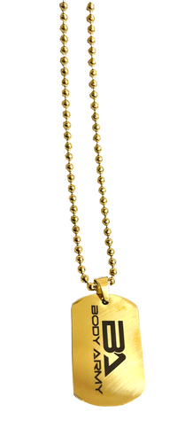 Placa Dorada BA | Body Army Clothing