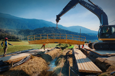 Engineered Portable Bridges for Rent | Across Bridges | British Columbia