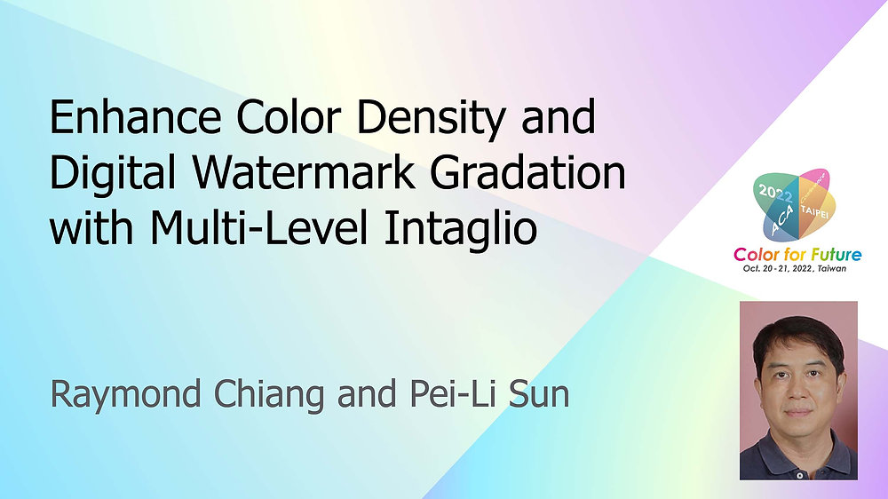 ENHANCE COLOR DENSITY AND DIGITAL WATERMARK GRADATION WITH MULTI-LEVEL ...