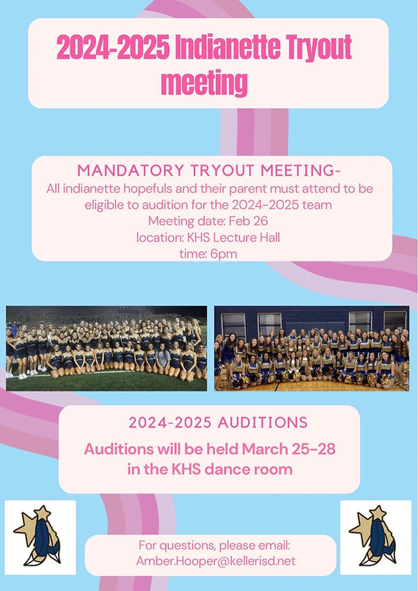 2024-2025 Tryout Information | KHS Indianettes