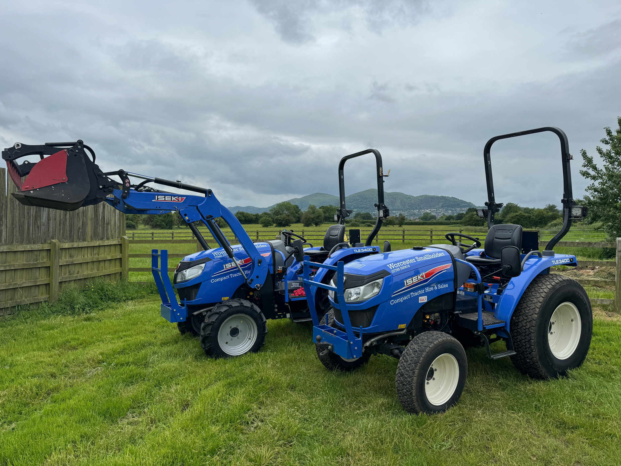 Hire Prices for Tractors & Attachments Worcestershire Smallholder