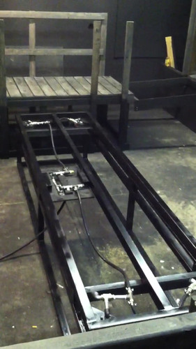 Automated drop bridge platform | Johnson fab and cont