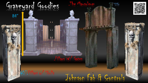 Graveyard Prop Goodies | Johnson fab and cont