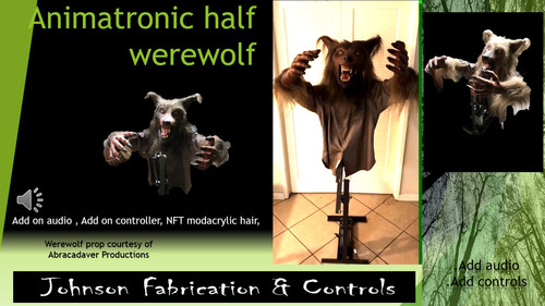 Animatronic deluxe werewolf hopper | Johnson fab and cont