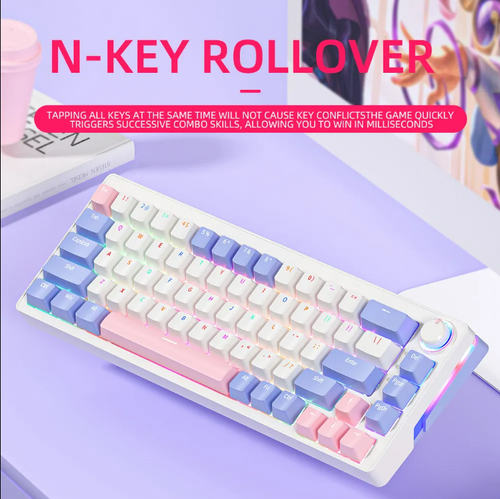 ZIFRIEND ZA68 Custom 60 percent Keyboard mechanical Hot Swap RGB ...