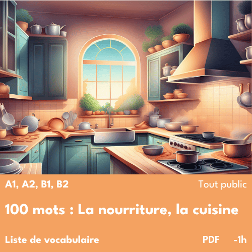 Vocabulaire : la nourriture et la cuisine - FLE | La Bibliothèque du FLE