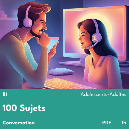 Conversation pour niveaux intermédiaires (B1) - FLE | La Bibliothèque du FLE