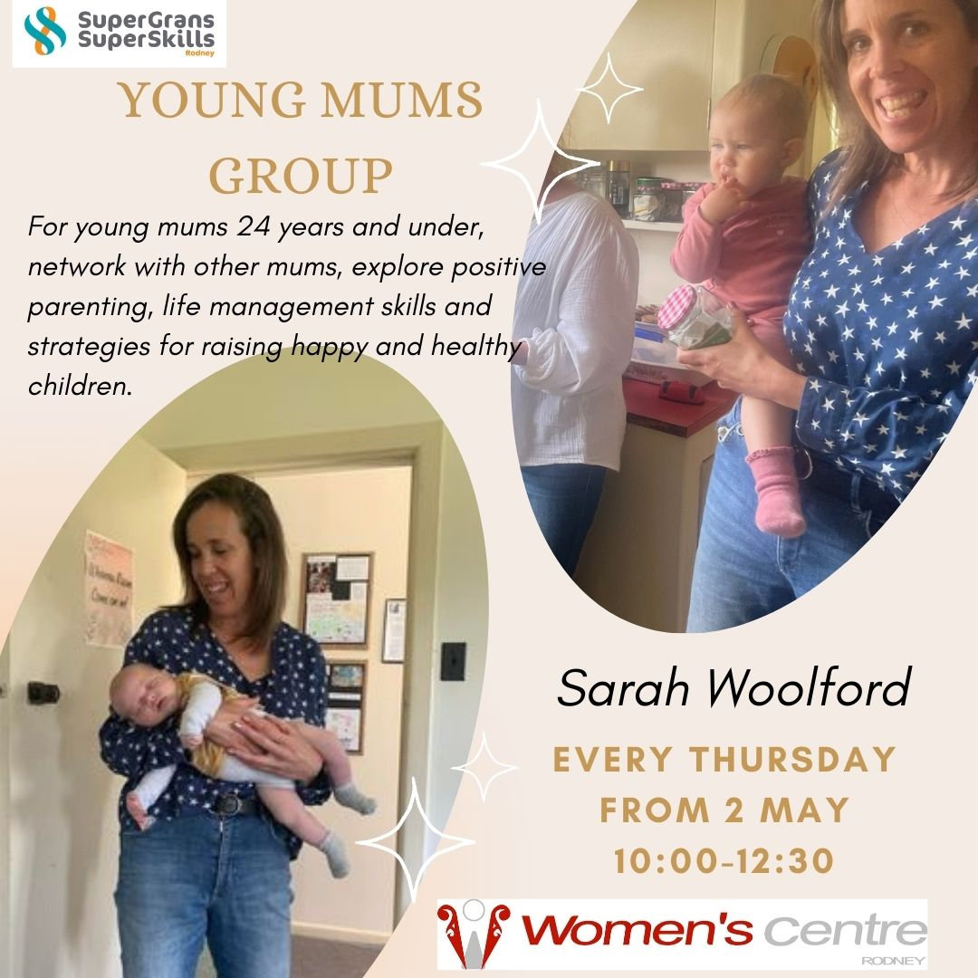 Young Mums support and education group Term 2 2024 with Sarah | Wcrodney